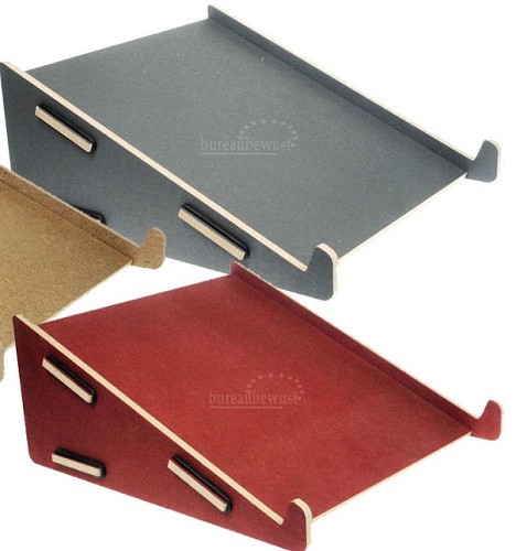 lessenaar, laptopstandaard, Werkhaus, donkerrood - WERKHAUS - Bureaubew