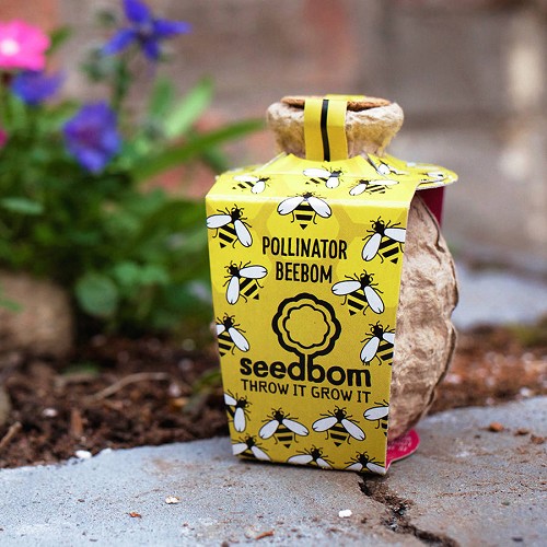 seedbom 'Pollinator Beebom', bijenplanten - seedbom - Bureaubewust