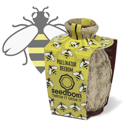 seedbom 'Pollinator Beebom', bijenplanten - seedbom - Bureaubewust