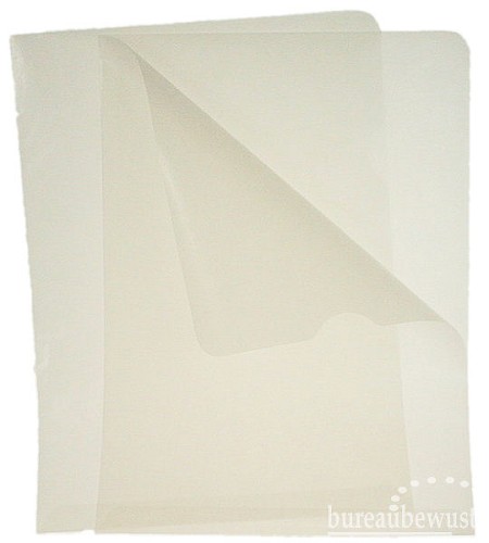 L-map pergamijn, A4, pakje à 10 stuks - opbergmappen - Bureaubewust